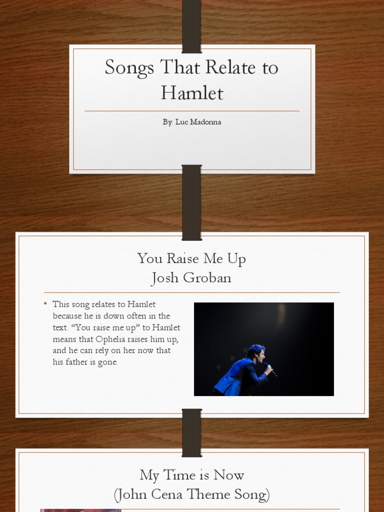 Songs That Relate To Hamlet | PDF | Hamlet