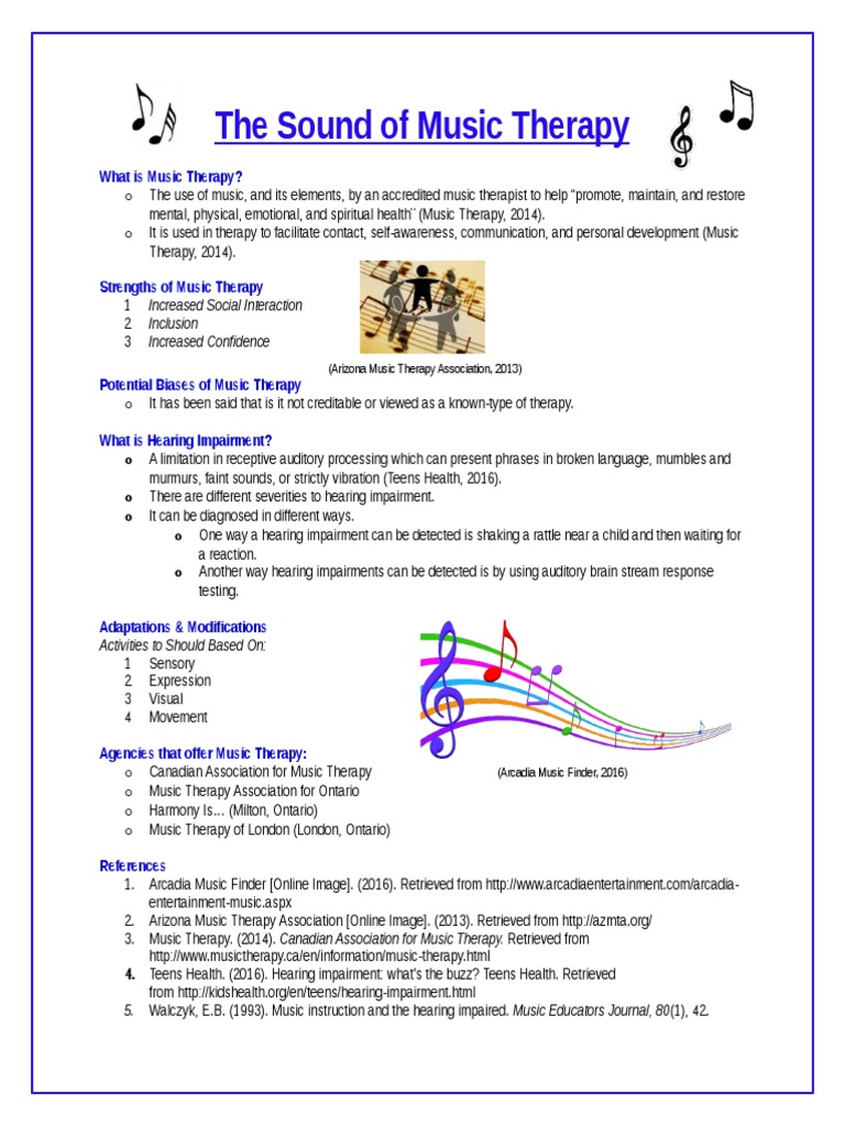 Understanding Music Therapy Benefits | PDF