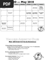 Competitive Swim Time Standards | PDF