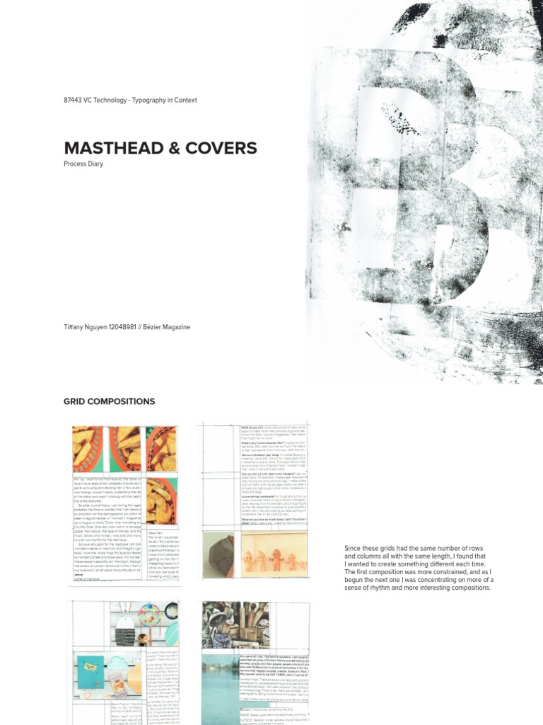 Masthead & Covers: 87443 VC Technology - Typography in Context | PDF ...