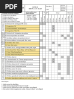 Checklist Harian Perawatan Mesin | PDF