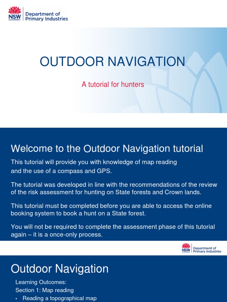 Online Education Outdoor Navigation | PDF | Compass | Global ...