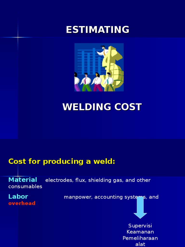 Welding Cost Estimation Guide | PDF