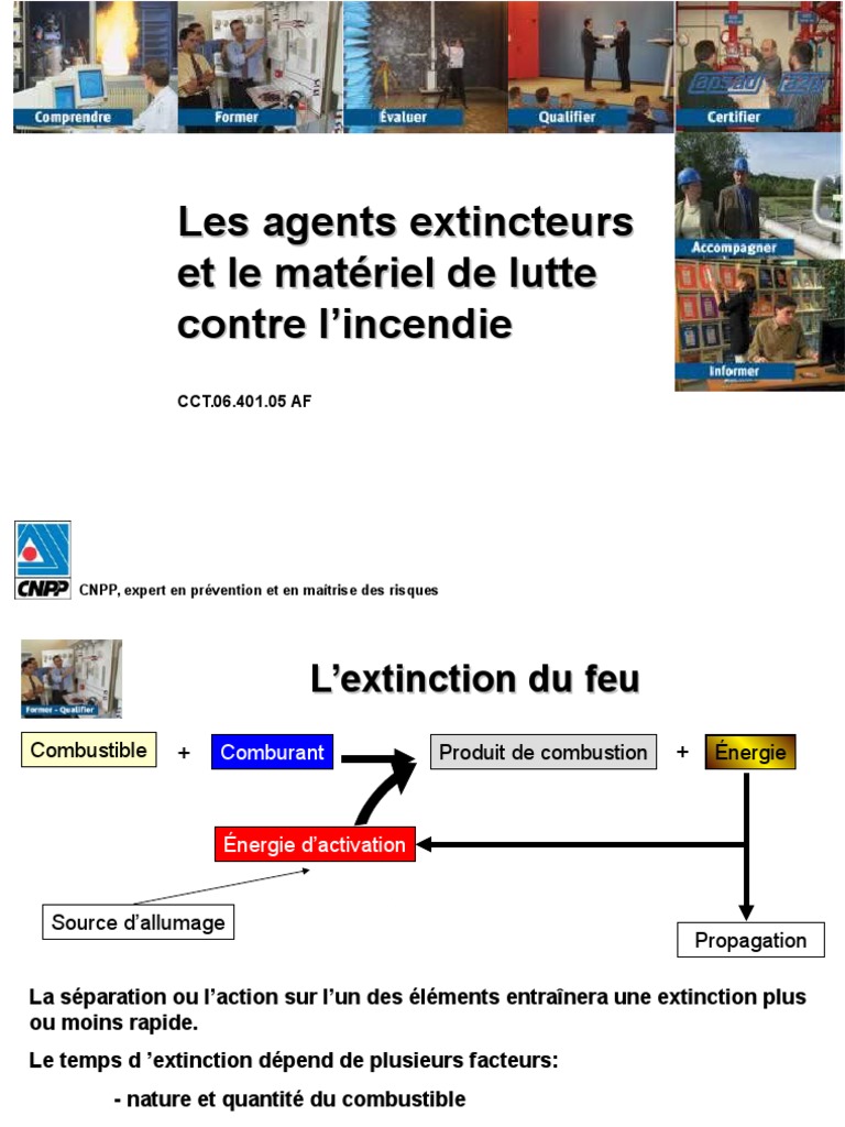 Diap05 Agent Extincteur CTINSSIU1 | PDF | Chimie | Énergie et ressources