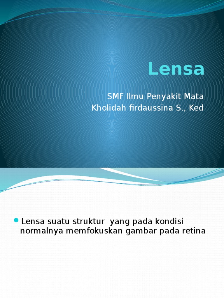 Lensa, Mata | PDF | Pengembangan Diri