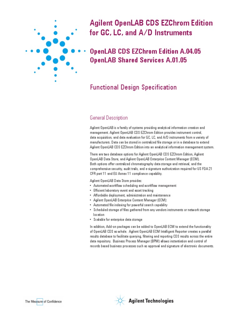 Openlab Cds Ezchrom Edition A 04 05 Fds 11752 | PDF | Port (Computer ...