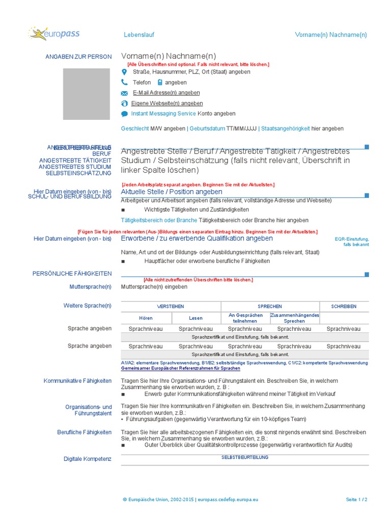 CVTemplate | PDF