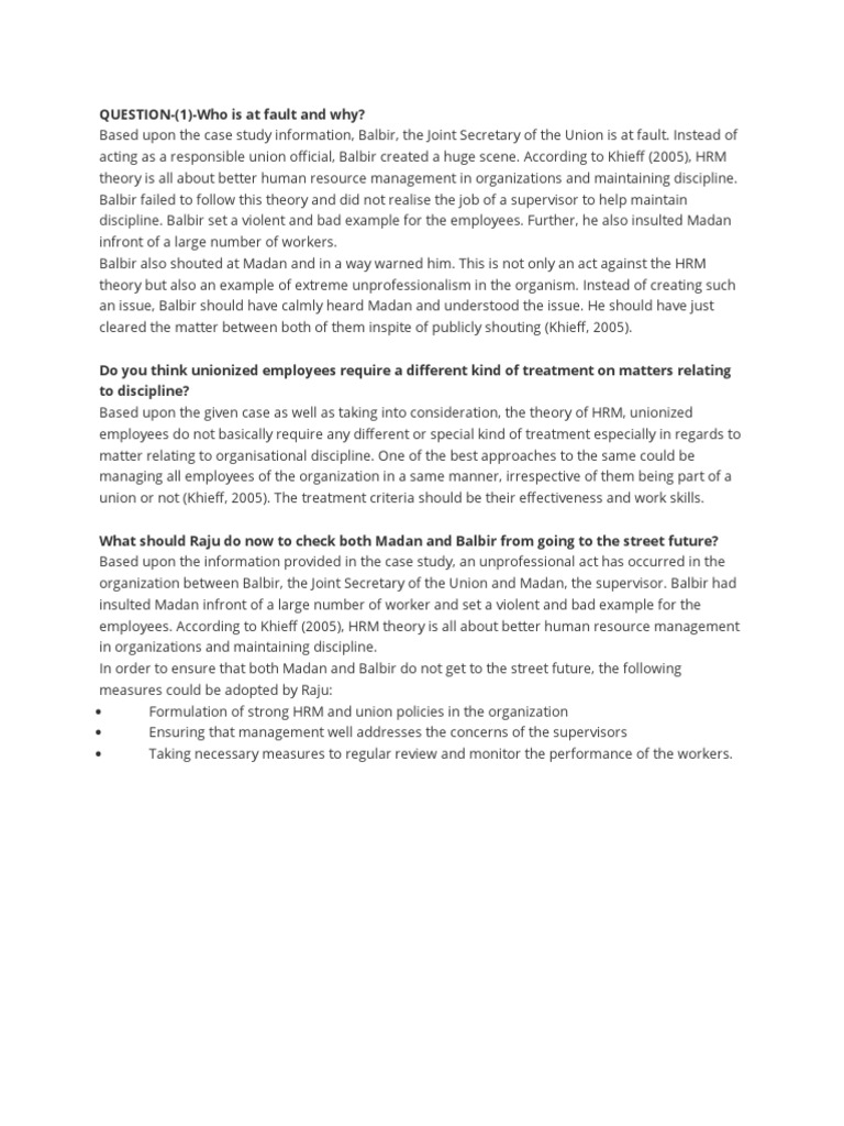 Ir Case | PDF | Business