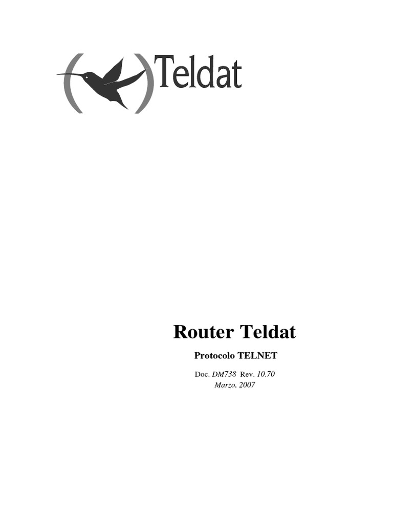 Telnet PDF | PDF | Protocolos de comunicaciones | Contraseña