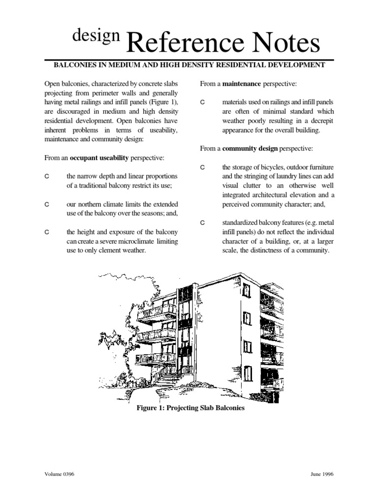 Balcony Design Standards and Guidelines | PDF | Window | Door