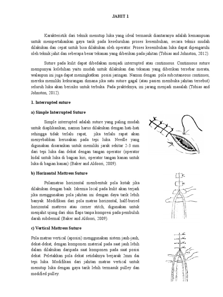 Suture Pattern | PDF