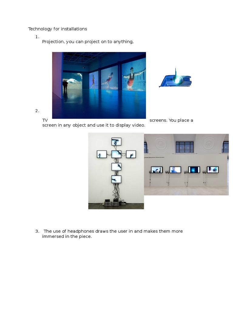 Innovative Projection Technology | PDF