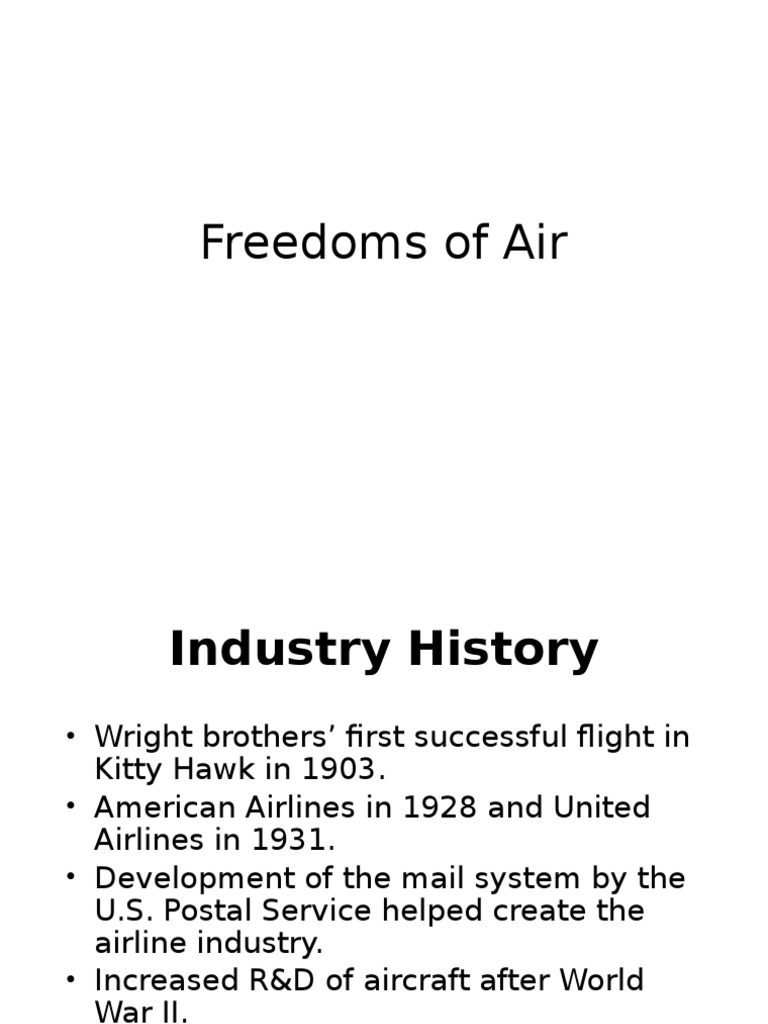 Freedoms of Air | PDF | Airlines | Aviation