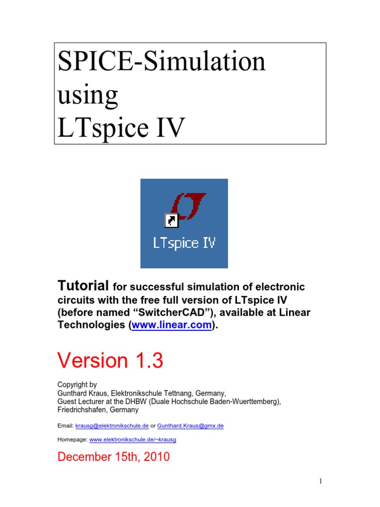 Spice-Simulation Using LTspice | PDF | Rectifier | Modulation