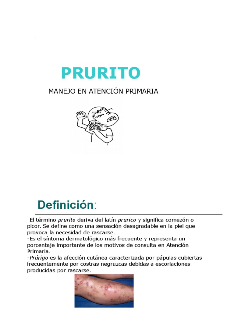 PRURITO | Condiciones cutáneas | Medicina