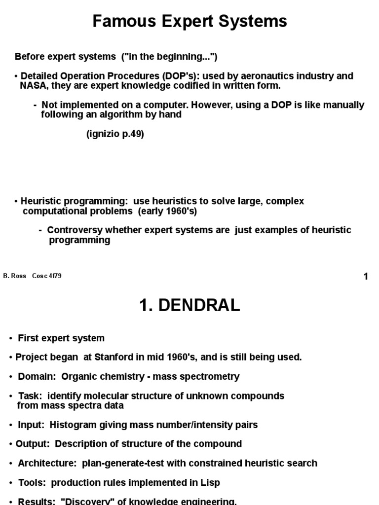 10 Famous Systems | PDF | Areas Of Computer Science | Computing