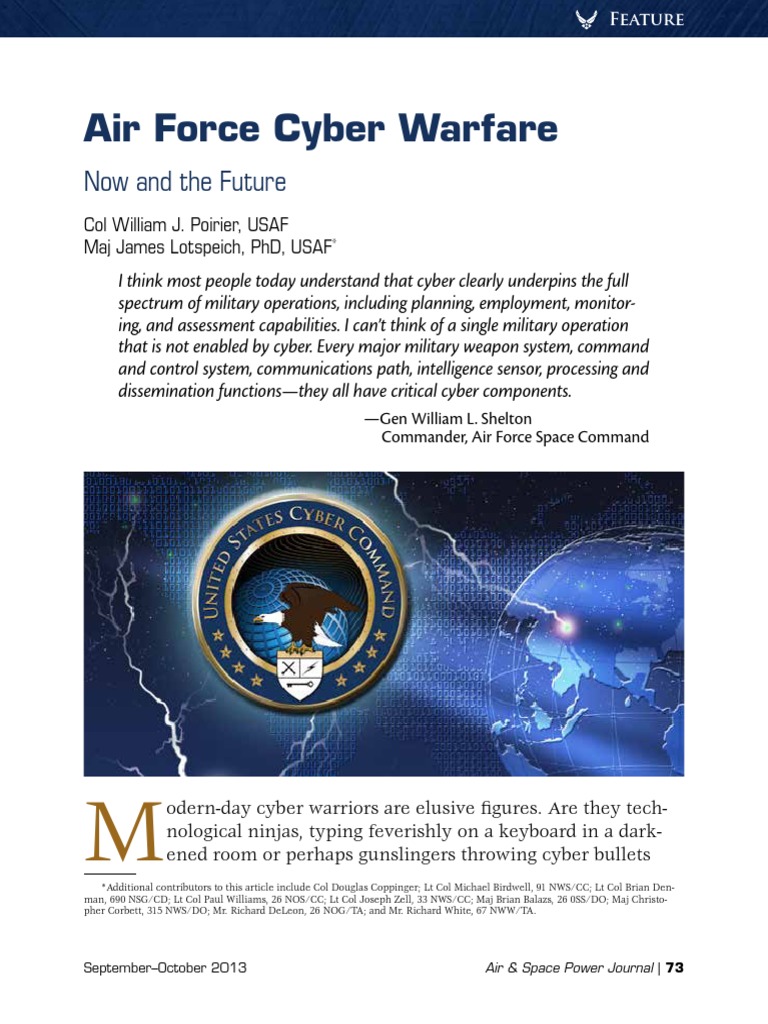 Air Force Cyber Warfare. | United States Air Force | Online Safety ...