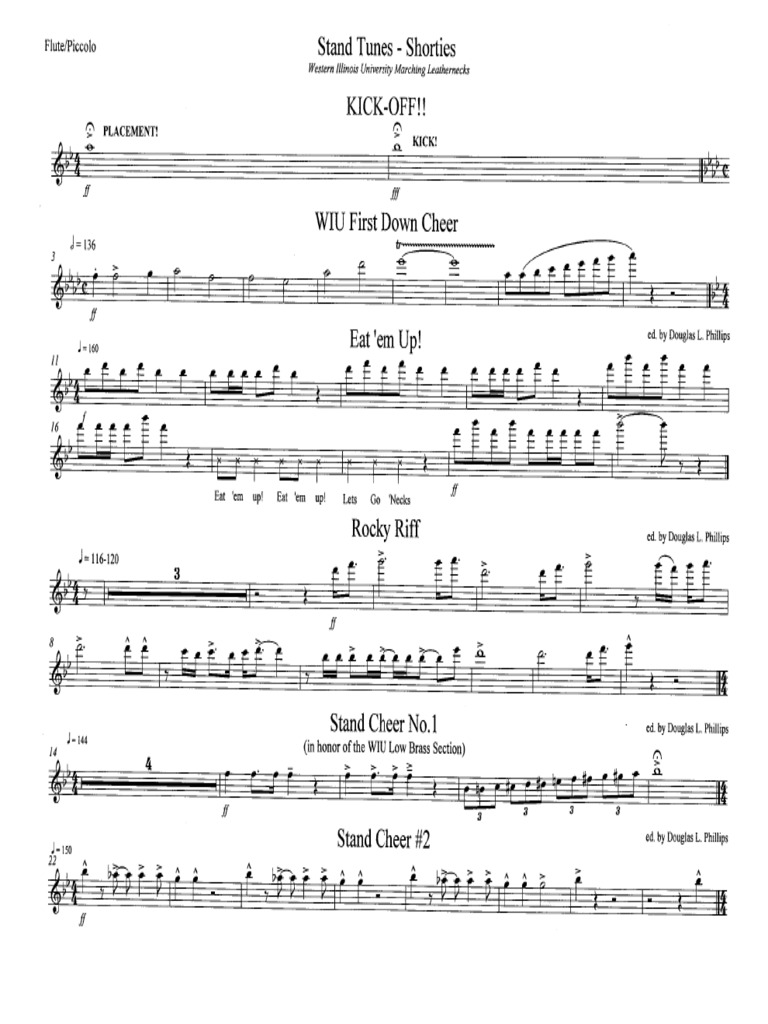 Marching Band Shorties Phillips | PDF
