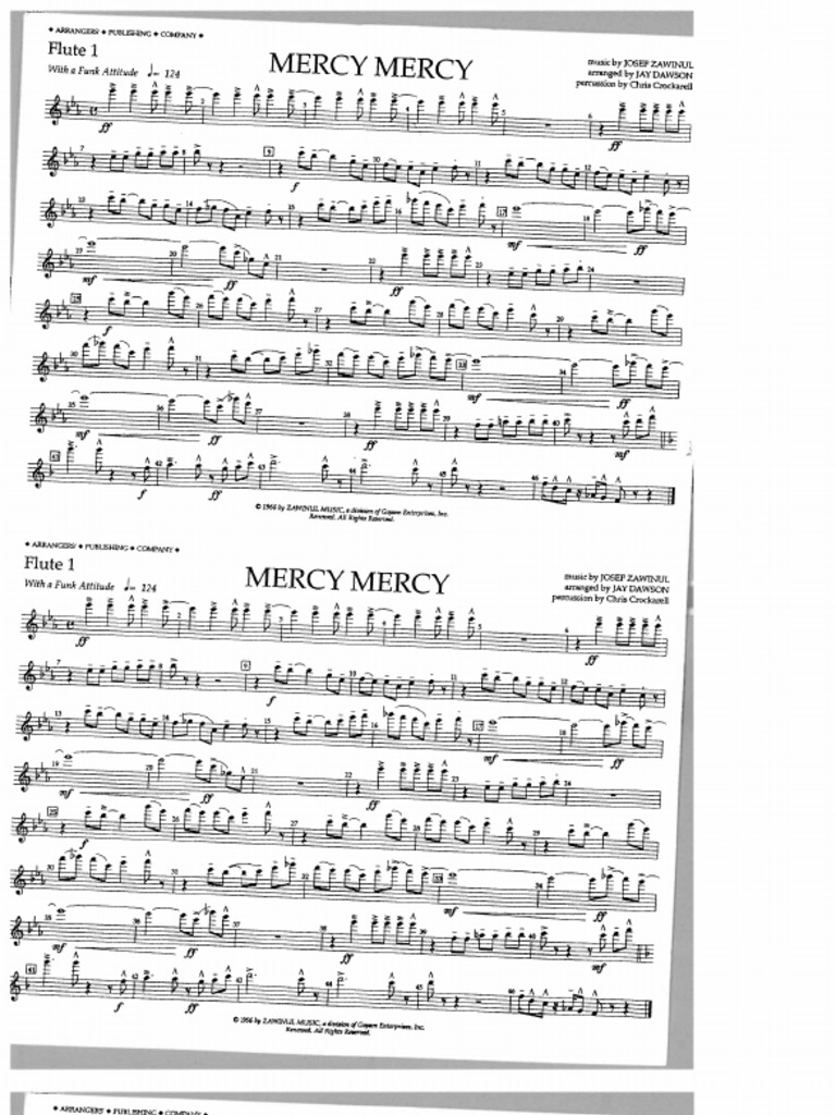 Mercy Mercy Mercy | PDF