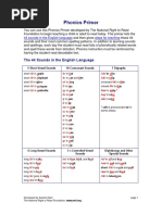 Phonics Booklet | PDF | Phonics | Reading (Process)