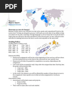 French Syllabus 6th Grade | PDF | Homework | Teaching