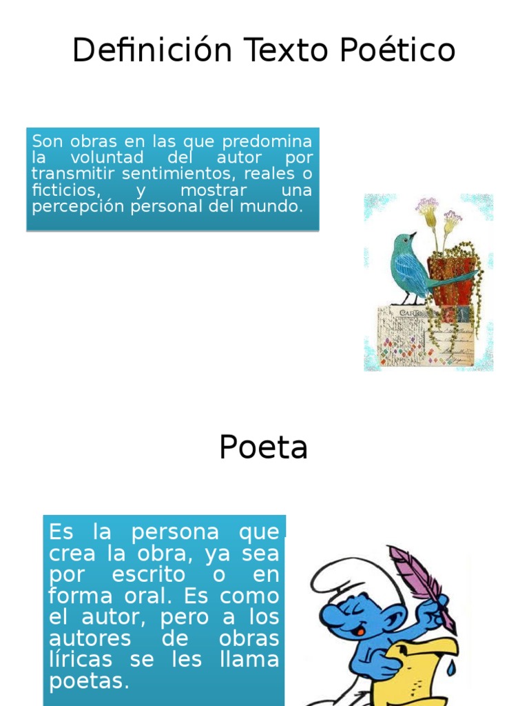 El Texto Poetico | Fonética | Ritmo Poético