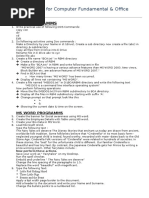 Microsoft Word Exercises | PDF