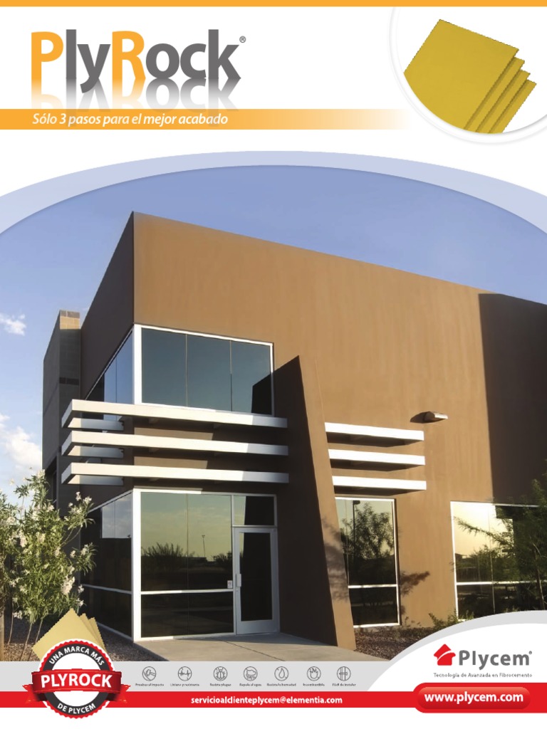 Catalogo Tecnico Plyrock | PDF | Conocimiento procedimental | Procesos ...