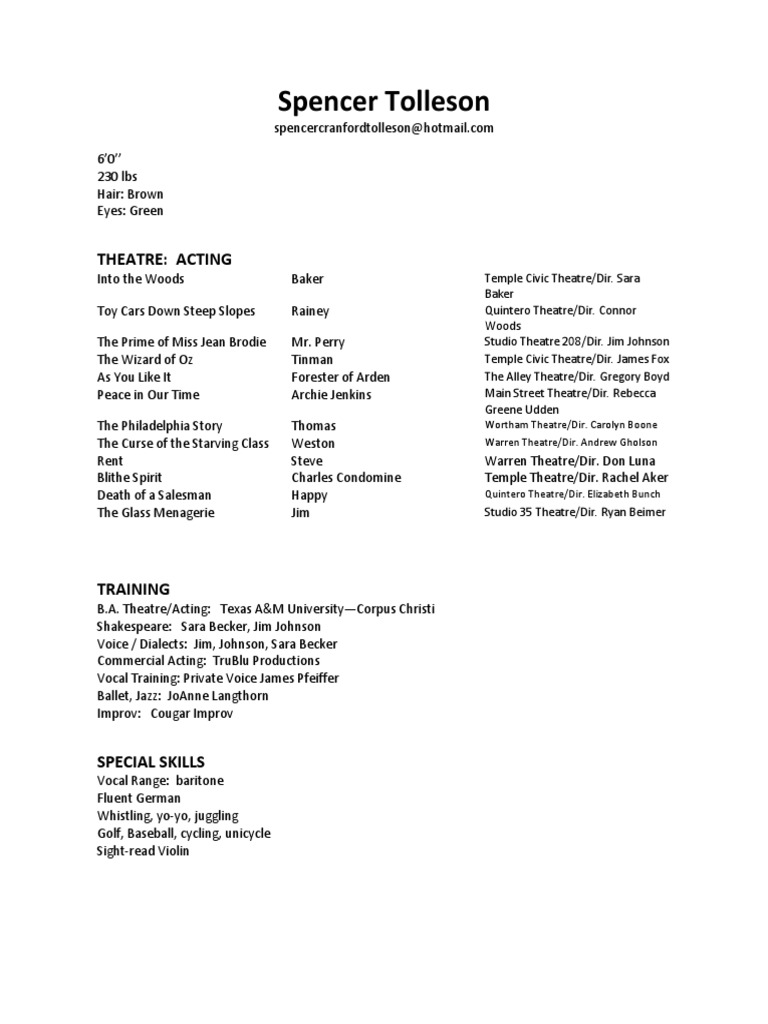 Updated Resume Spring 2016 | PDF