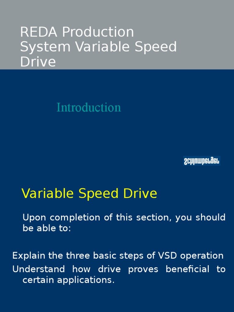 Esp Reda SLB - VSD | PDF | Transformer | Physical Quantities