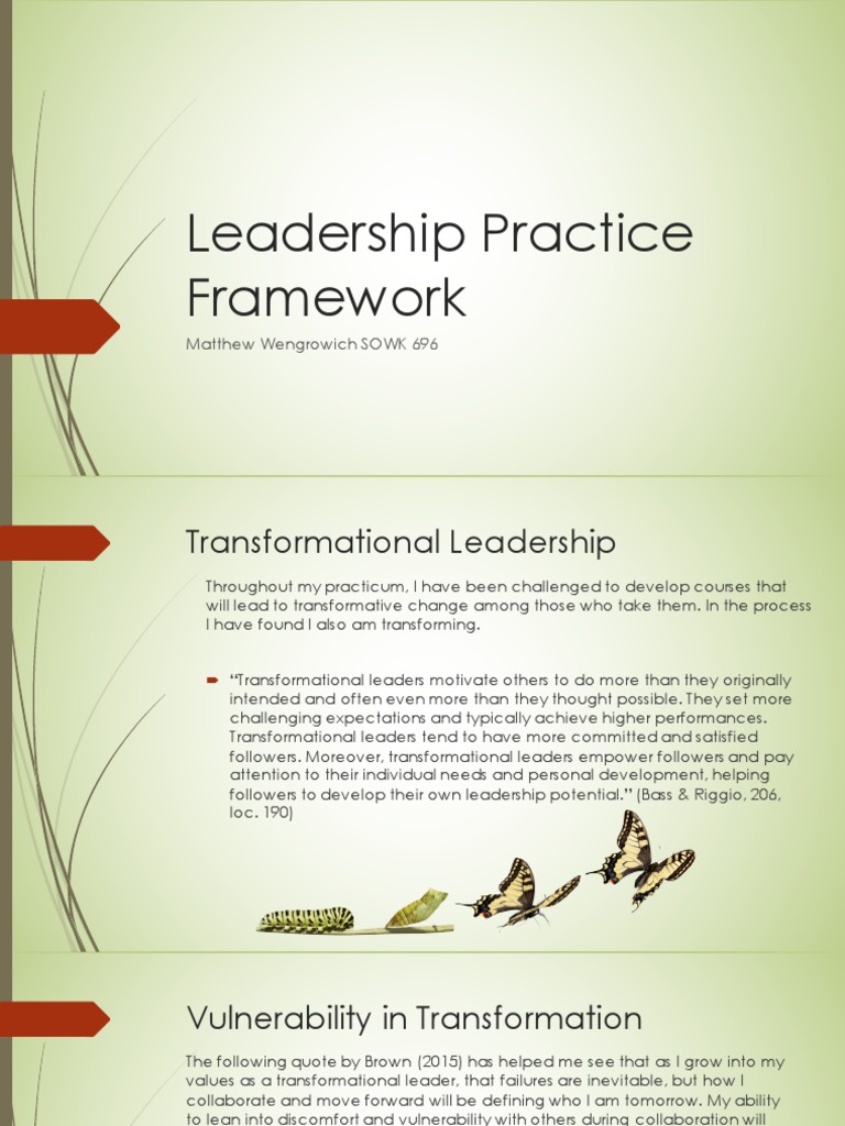 Leadership Framework | PDF | Leadership | Sociological Theories