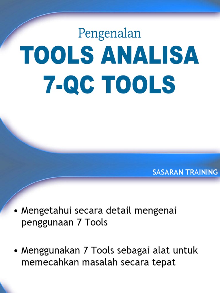 Tool Analisa: 7 Tools For QC | PDF