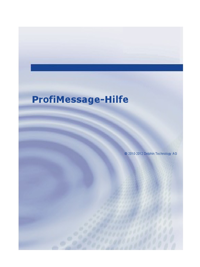 Delphin ProfiMessage Manual en | PDF | Electrostatic Discharge | Electrical Connector