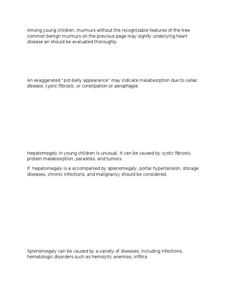 Pediatric Health Warning Signs | PDF