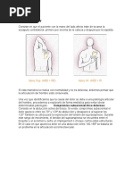 Prueba de Adams | PDF | La columna vertebral | Escoliosis