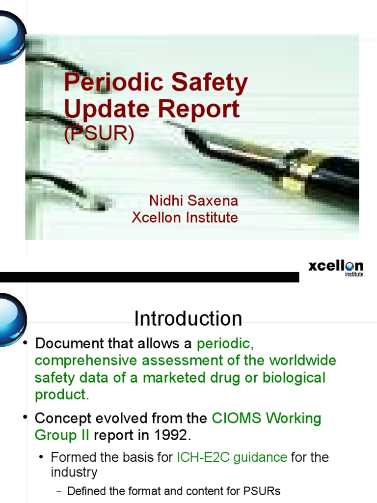 Periodic Safety Update Report Overview | PDF | Pharmacovigilance | Dose ...