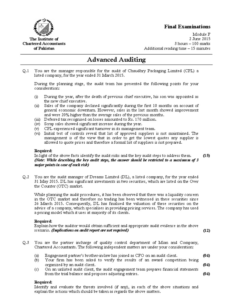 Financial Audit | PDF