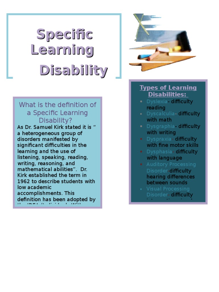 Learning Disability | PDF