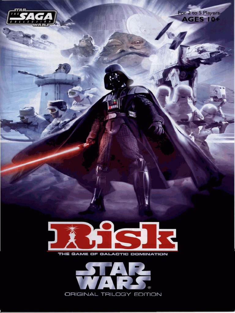 Original Trilogy Star Wars Risk Instruction Manual | PDF | Galactic ...