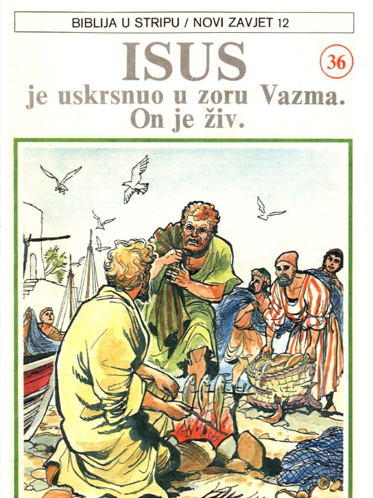 Biblija U Stripu - Novi Zavjet: Isus Je Uskrsnuo U Zoru | PDF