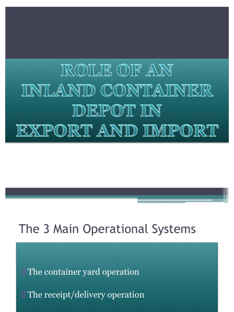 ICD Full Forms in Logistics and Shipping | PDF | Cargo | Invoice