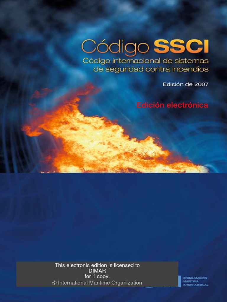 Código Internacional de Sistemsa de Seguridad Contra Incendios (SSCI) | PDF | Bomba | Tanques