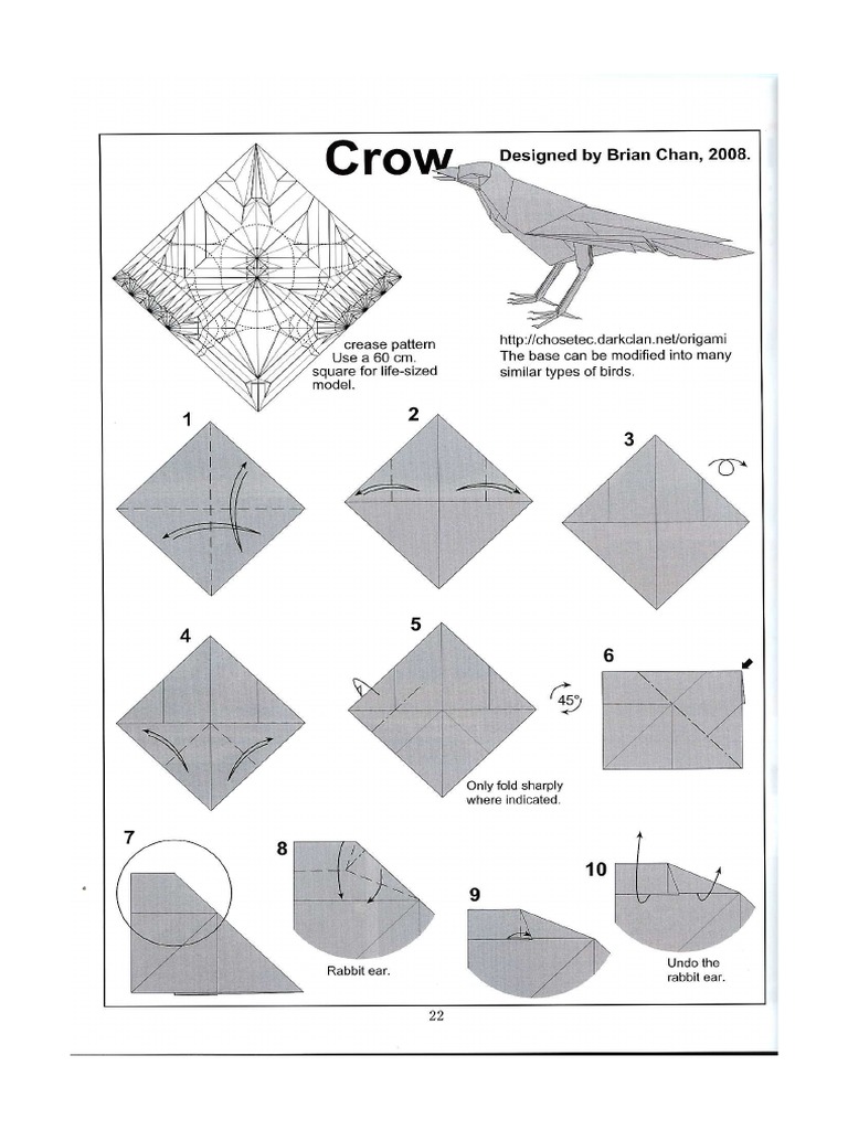Advanced Origami Instructions Pdf Very Tough Origami Of Swan And