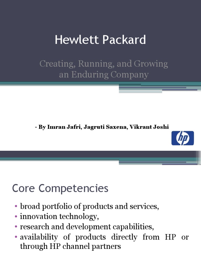 HP Case Study | PDF