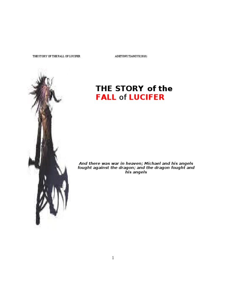 THE STORY OF THE FALL OF LUCIFER | God The Father | Lucifer