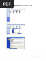 Tutorial Install Autocad 2021 | PDF