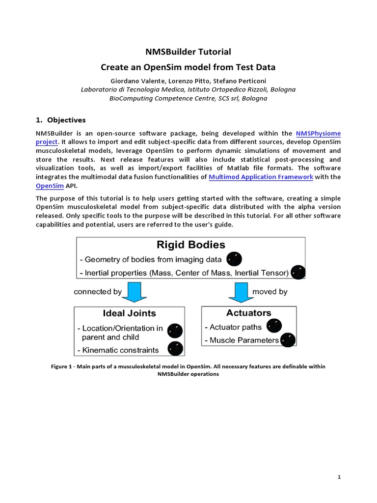 Create Simple OpenSim Model from MRI Data | PDF | Rotation | Cartesian ...