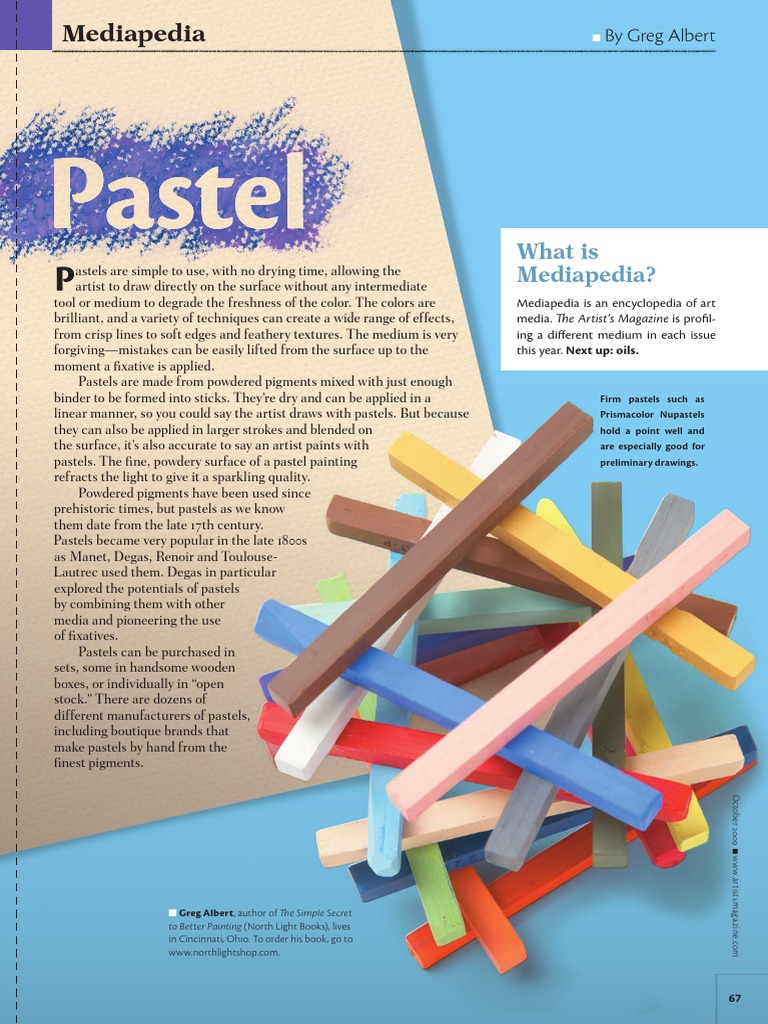 Art Sobre Pastels | PDF | Pastel | Drawing