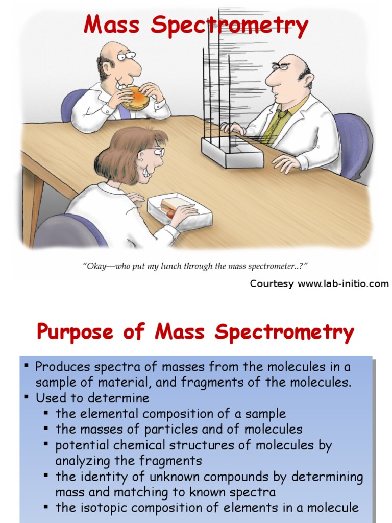 3 MassSpectrometry - PPSX | PDF | Mass Spectrometry | Molecular Physics