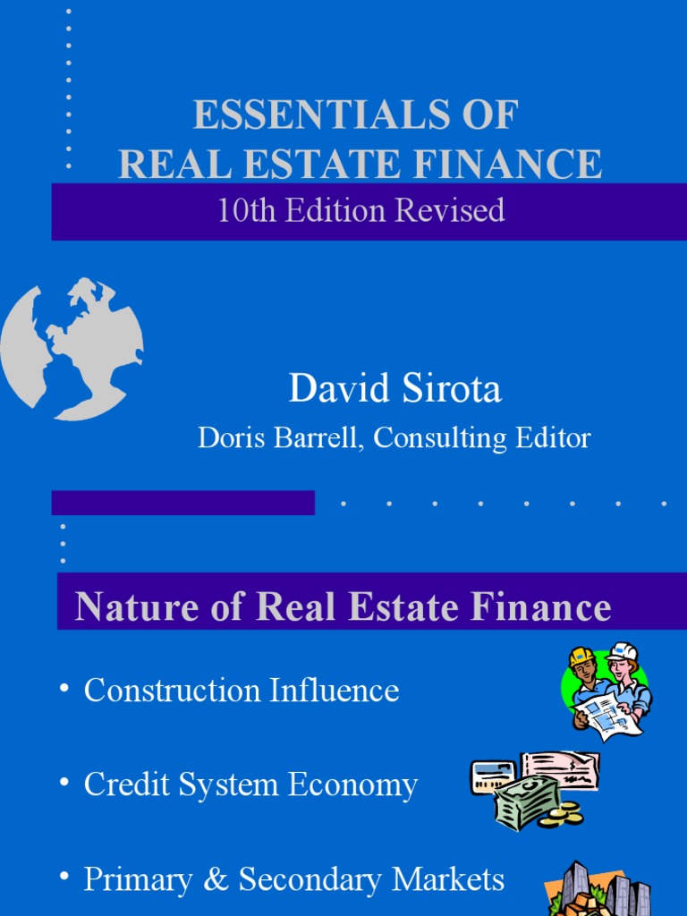 Essentials of Real Estate Finance | Download Free PDF | Fannie Mae ...